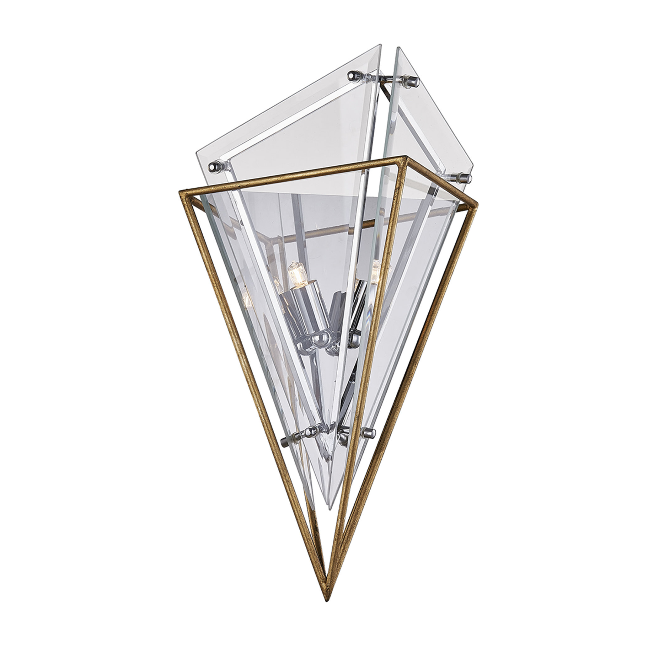 Troy Lighting Epic 2-Light Corner Wall Light | Wayfair