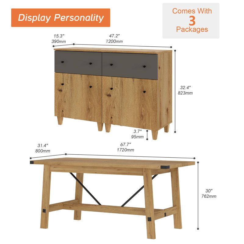 Latitude Run® Lysiane Buffet Cabinet Varies | Wayfair