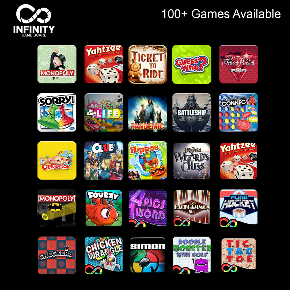 Arcade 1Up Arcade1Up Infinity Game Board Includes 50+ Games & Reviews ...