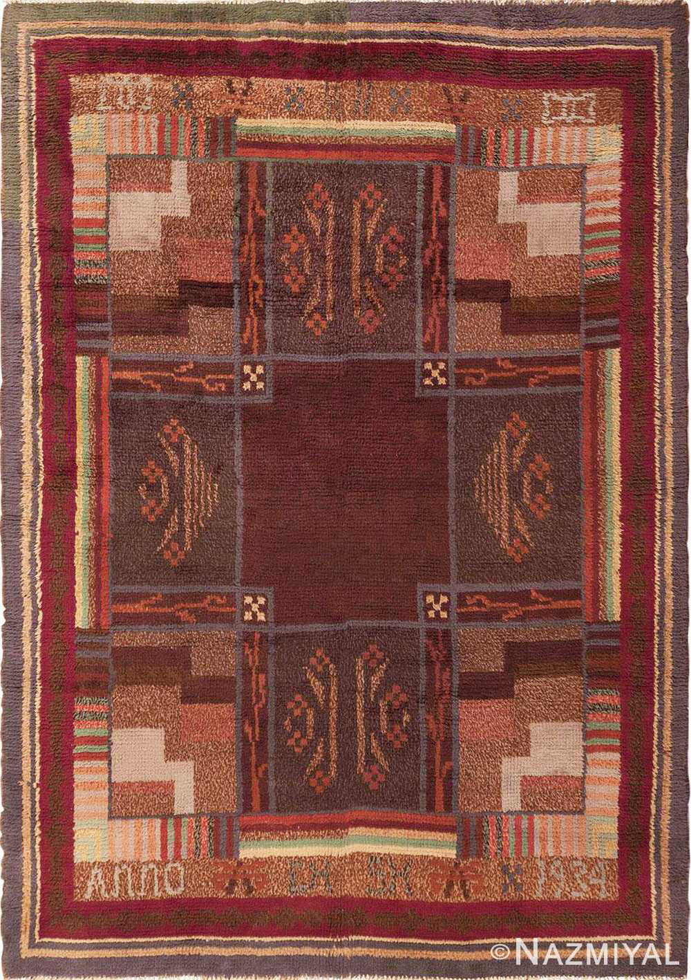 Nazmiyal Collection Signed Vintage Arts And Crafts Design Mid Century ...