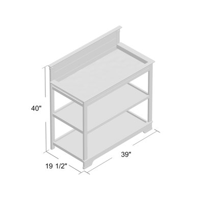 Child Craft Redmond Changing Table with Pad & Reviews | Wayfair