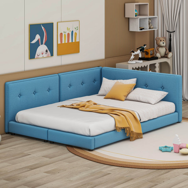 Cosmic Upholstered Platform Bed with USB Ports | Wayfair