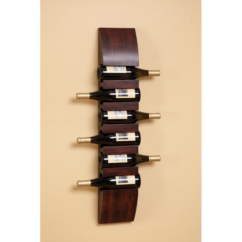 Latitude Run® 6 Bottle Wall Mounted Wine Bottle Rack & Reviews | Wayfair