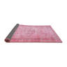 Rosalind Wheeler Floral Wool Light Pink Area Rug | Wayfair