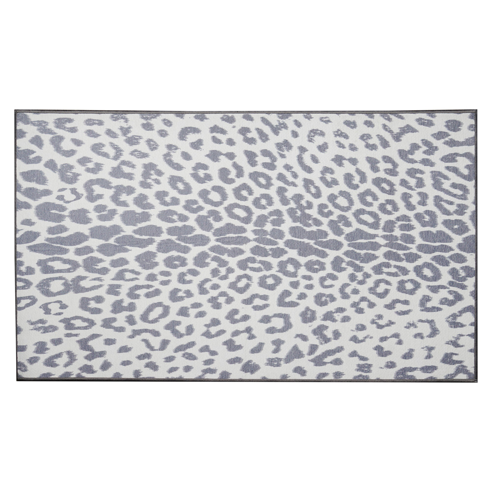 My Magic Carpet Washable Miya Leopard Grey Washable Rug 3X5 - Wayfair ...