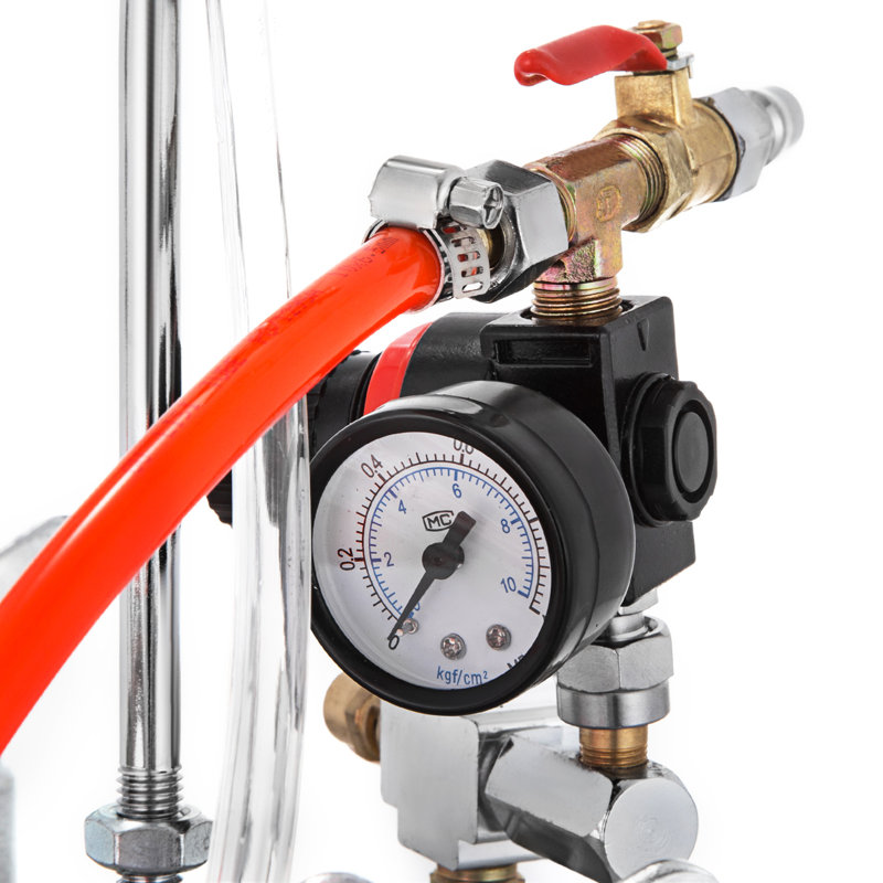 VEVOR Pressure Pot Tank 10L Pressure Pot Paint Sprayer 2.5 Gallon Paint ...