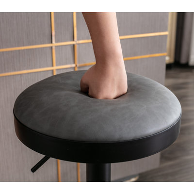Latitude Run® Reld Swivel Adjustable Height Stool | Wayfair