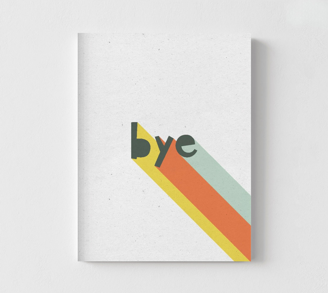 WeFrameArt Ex Husband Gift, Funny Retirement Gift Idea, Rainbow Bye ...