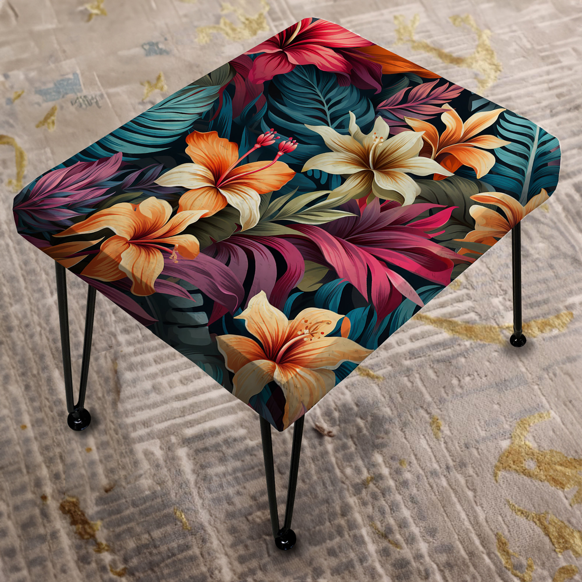 Design Art Tropical Mirage Viii Tropical Pattern - Tropical Rectangle ...