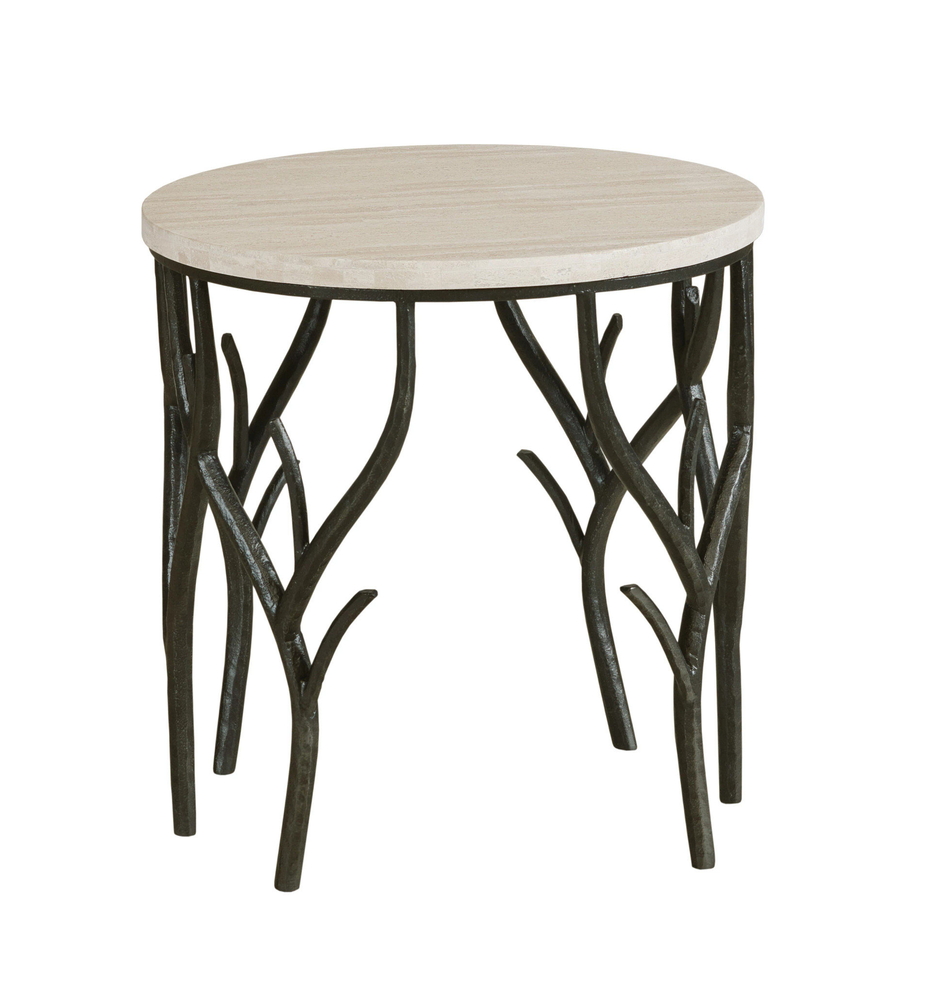 Brayden Studio® Stone Abstract End Table | Wayfair