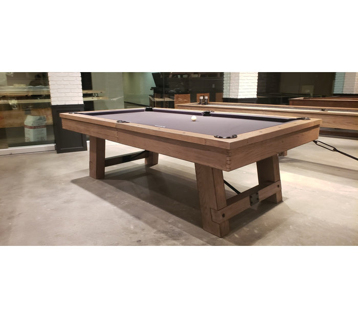 Plank & Hide Isaac Slate Pool Table with Professional Installation ...