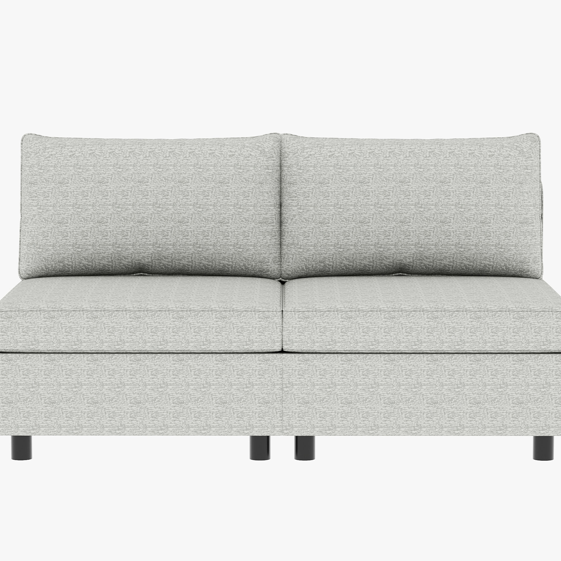 Latitude Run® Living Room Sleeper With Storage, Grey Chenille Modular ...
