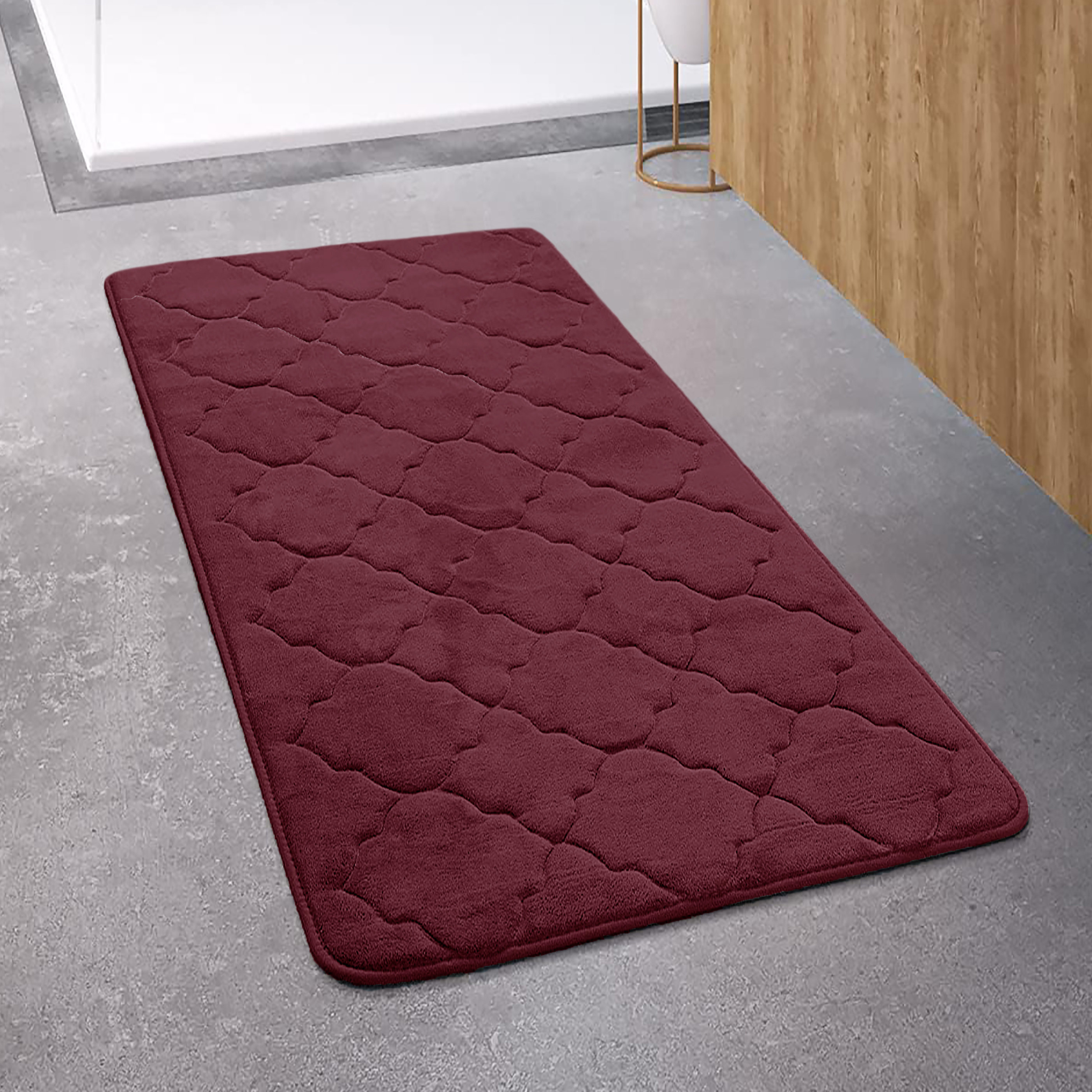 Latitude Run® 24"x60" - Ultra Soft Thick Memory Foam Non-slip Absorbent ...