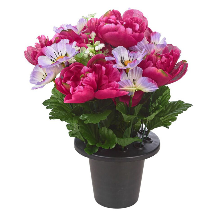 The Seasonal Aisle 30cm Faux Flower Plant | Wayfair.co.uk