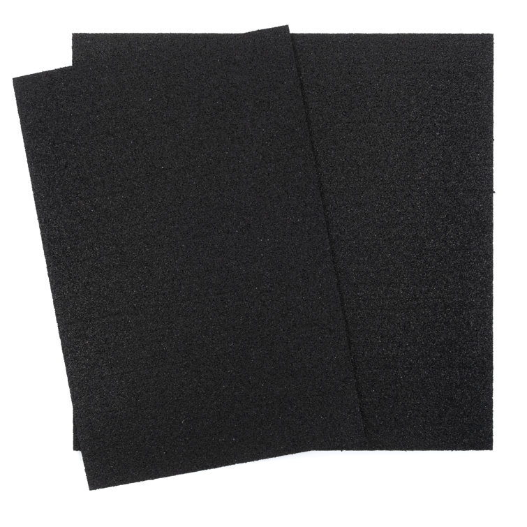 17 Stories Anti Vibration Noise Reducing Rubber Mat for Washing ...