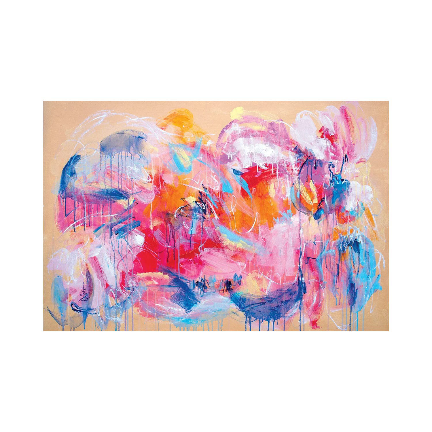 East Urban Home " Whimsical Music Notes " by Misako Chida Painting ...