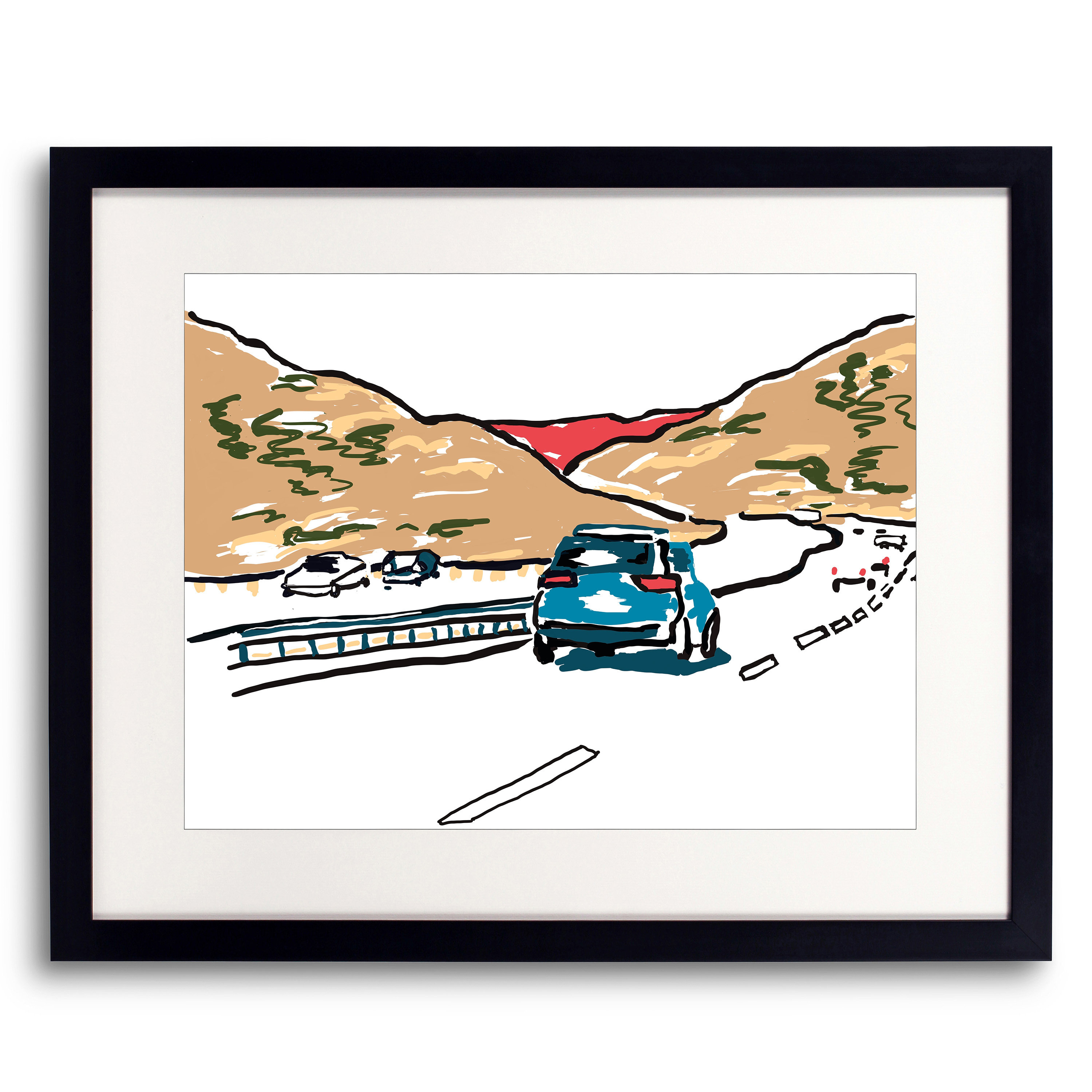 Made & Curated 405 North by Deborah Blum - Picture Frame Painting | Wayfair