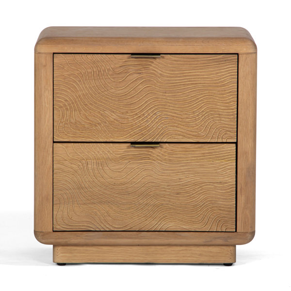 AllModern Textured Nightstand | Wayfair