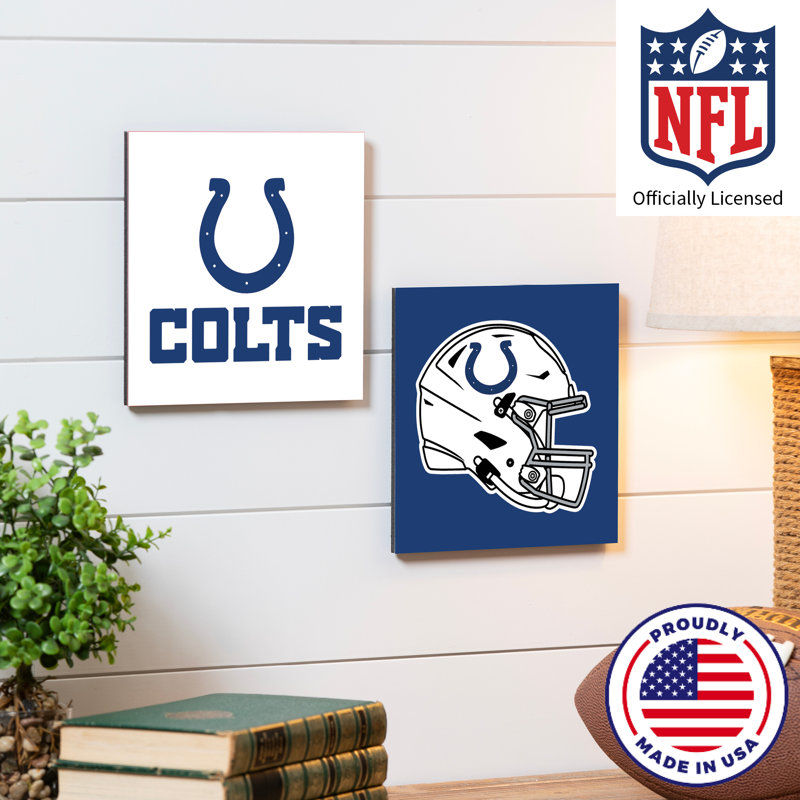 Evergreen Enterprises, Inc Indianapolis Colts Moveable Wall Tile Signs ...