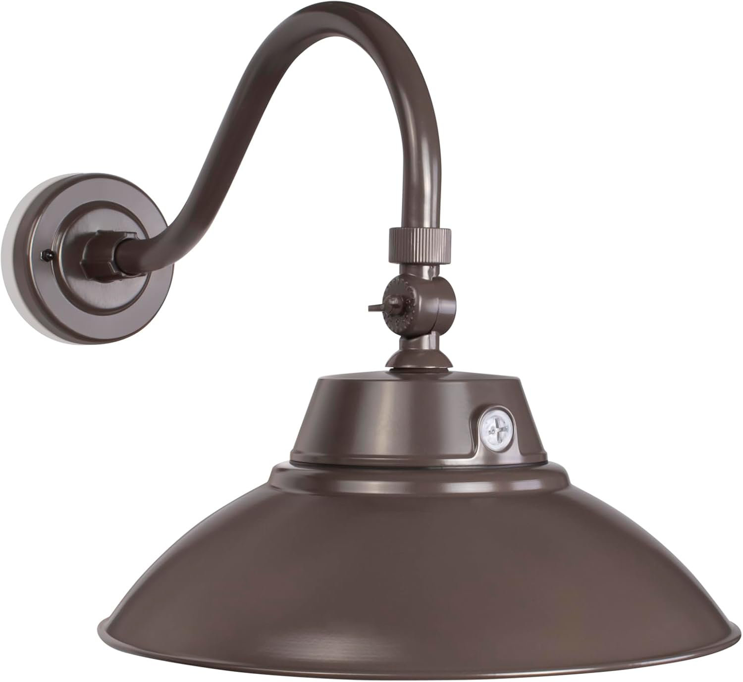 17 Stories 42W/35W/28W LED Gooseneck Barn Light Fixture, 14In Diameter ...