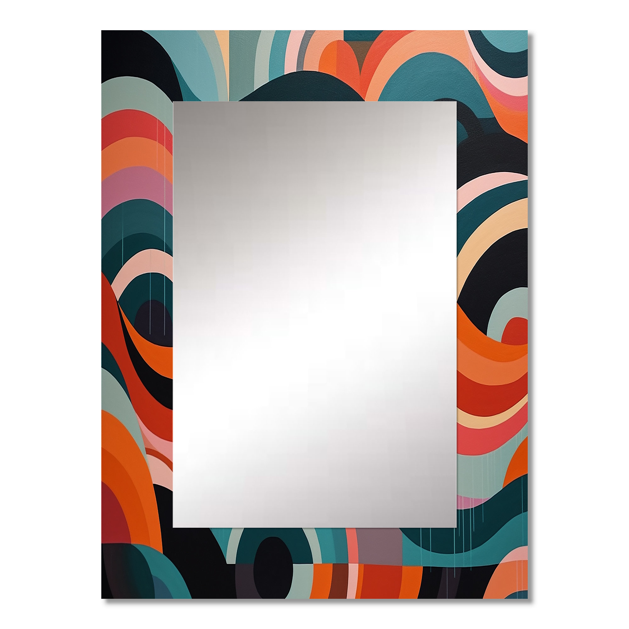 Dakota Fields Abstracted Forms In Balance III - Midcentury Modern ...