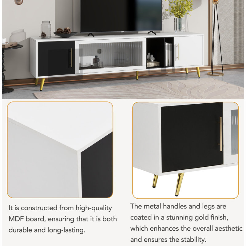 Mercer41 Nitzy 78.7'' Media Console | Wayfair