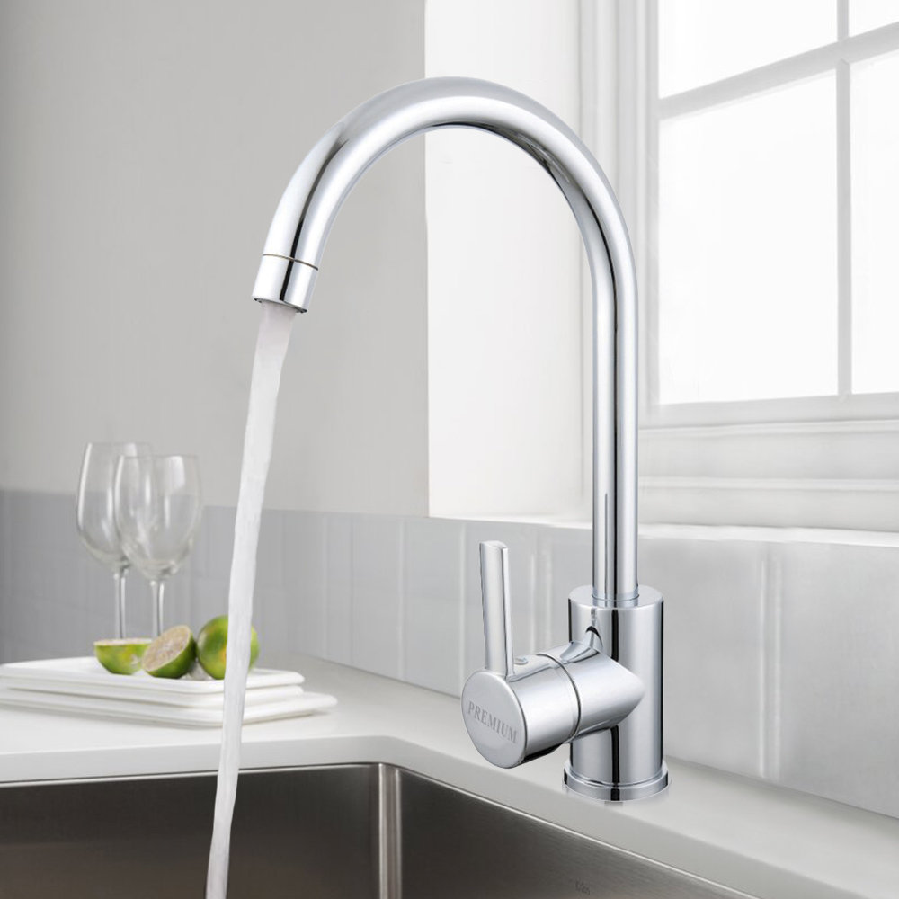Fermetal Premium Mixer Single Handle Kitchen Faucet - Wayfair Canada