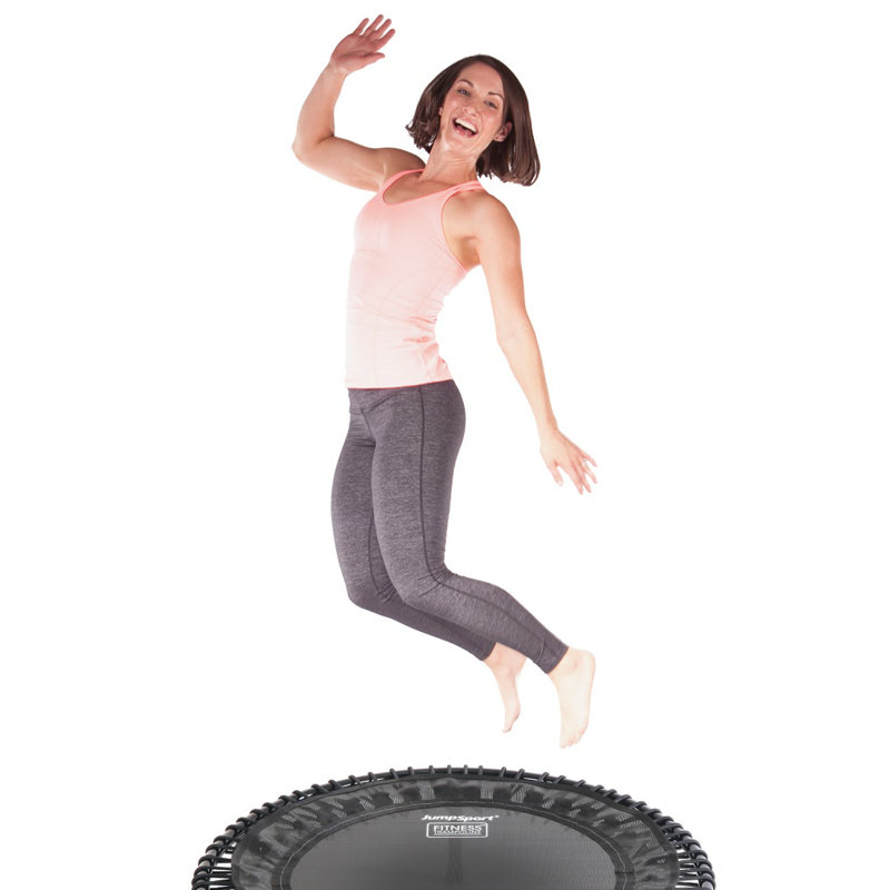 JumpSport 430 44-Inch In-Home Rebounder Fitness Trampoline with Workout ...