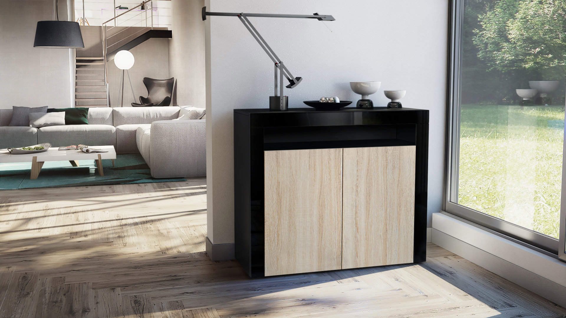 Metro Lane Sideboard Kneeland & Reviews | Wayfair.co.uk