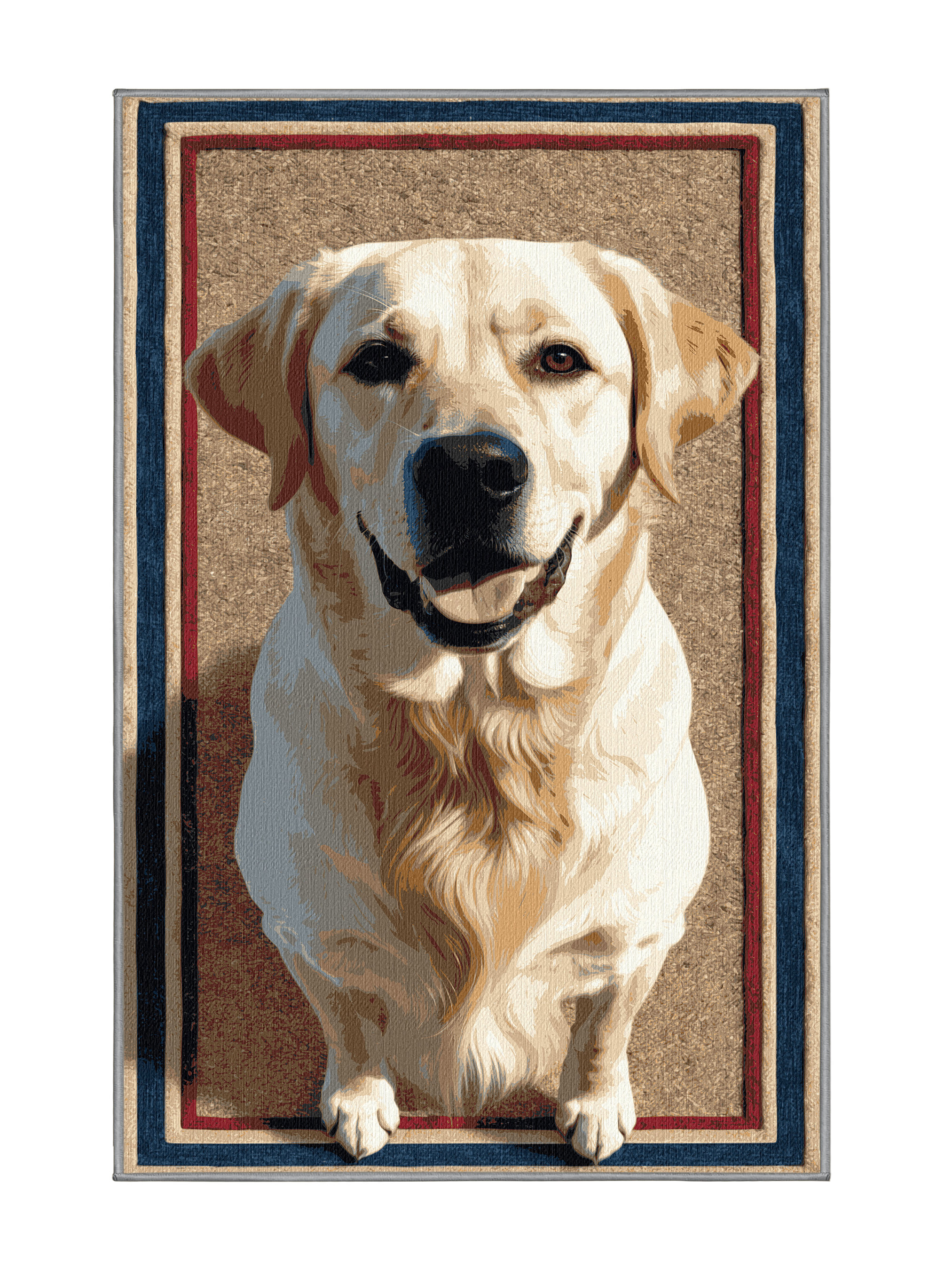Latitude Run® Washable Labrador Retriever Dogs Area Rug | Wayfair