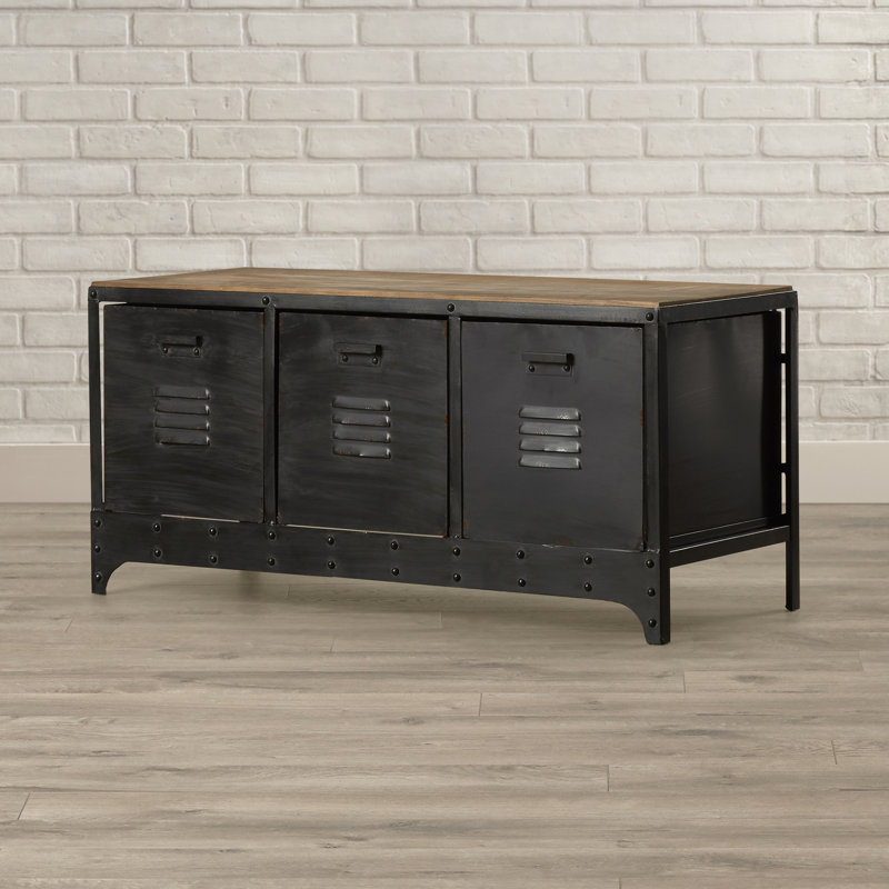Williston Forge Iron Storage Bench & Reviews - Wayfair Canada