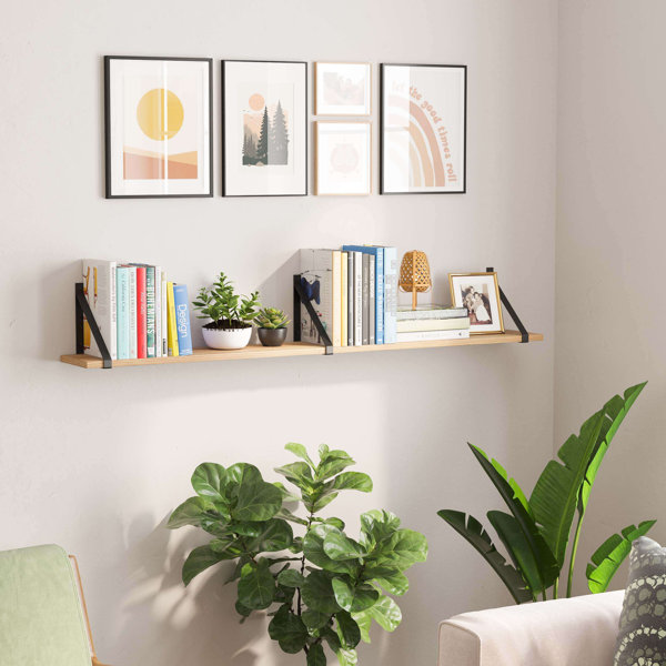 Millwood Pines 48 inch Shelf, Bookshelves Wall Mounted, Shelf for ...