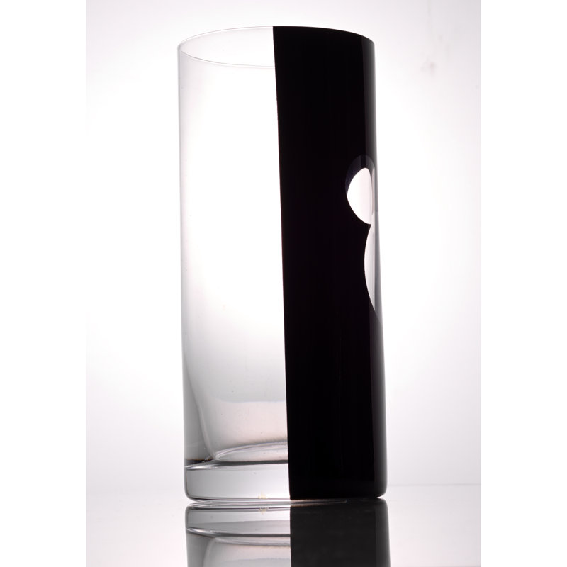 JoyJolt Disney Luxury Mickey Mouse Highball Glass, 17oz & Reviews | Wayfair