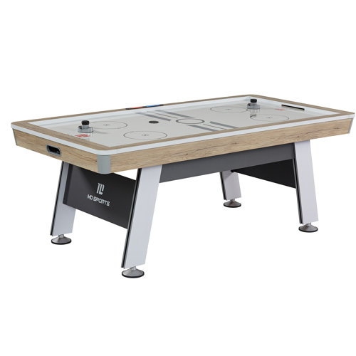 MD Sports 84" 2 -Player Air Hockey Table with Digital Scoreboard ...