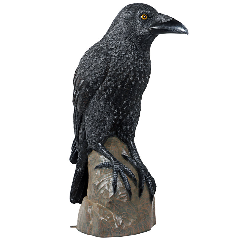 Design Toscano Giant Gothic Raven Statue | Wayfair