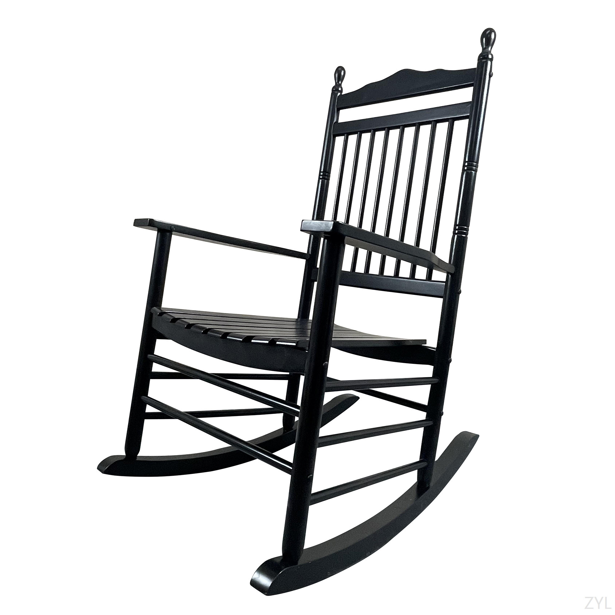 One Allium Way® Balcony Porch Adult Rocking Chair | Wayfair