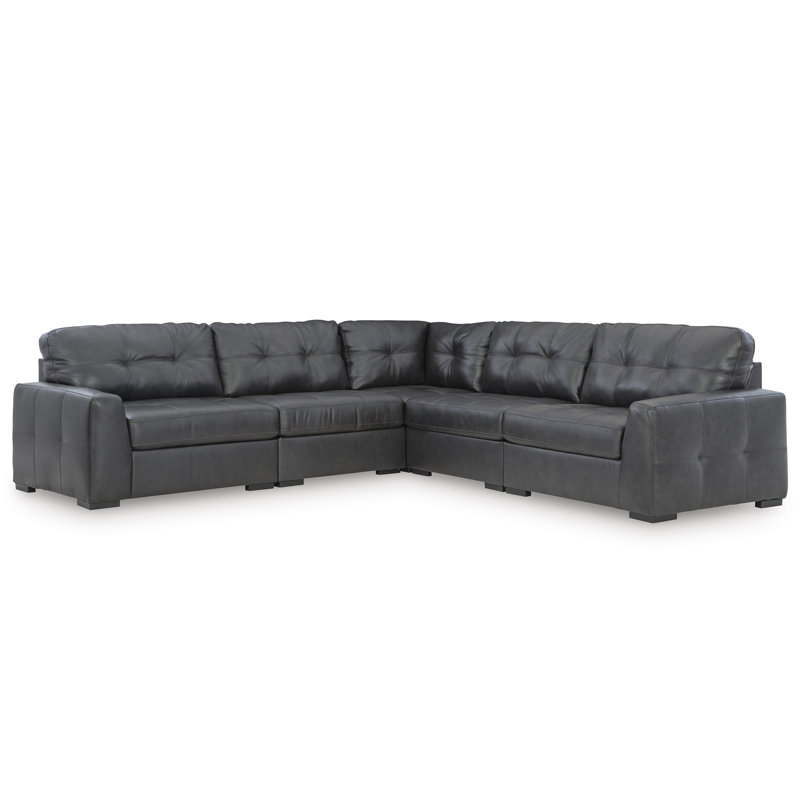 Viva Furniture Brindley Pier Fog 5-Piece Sectional | Wayfair