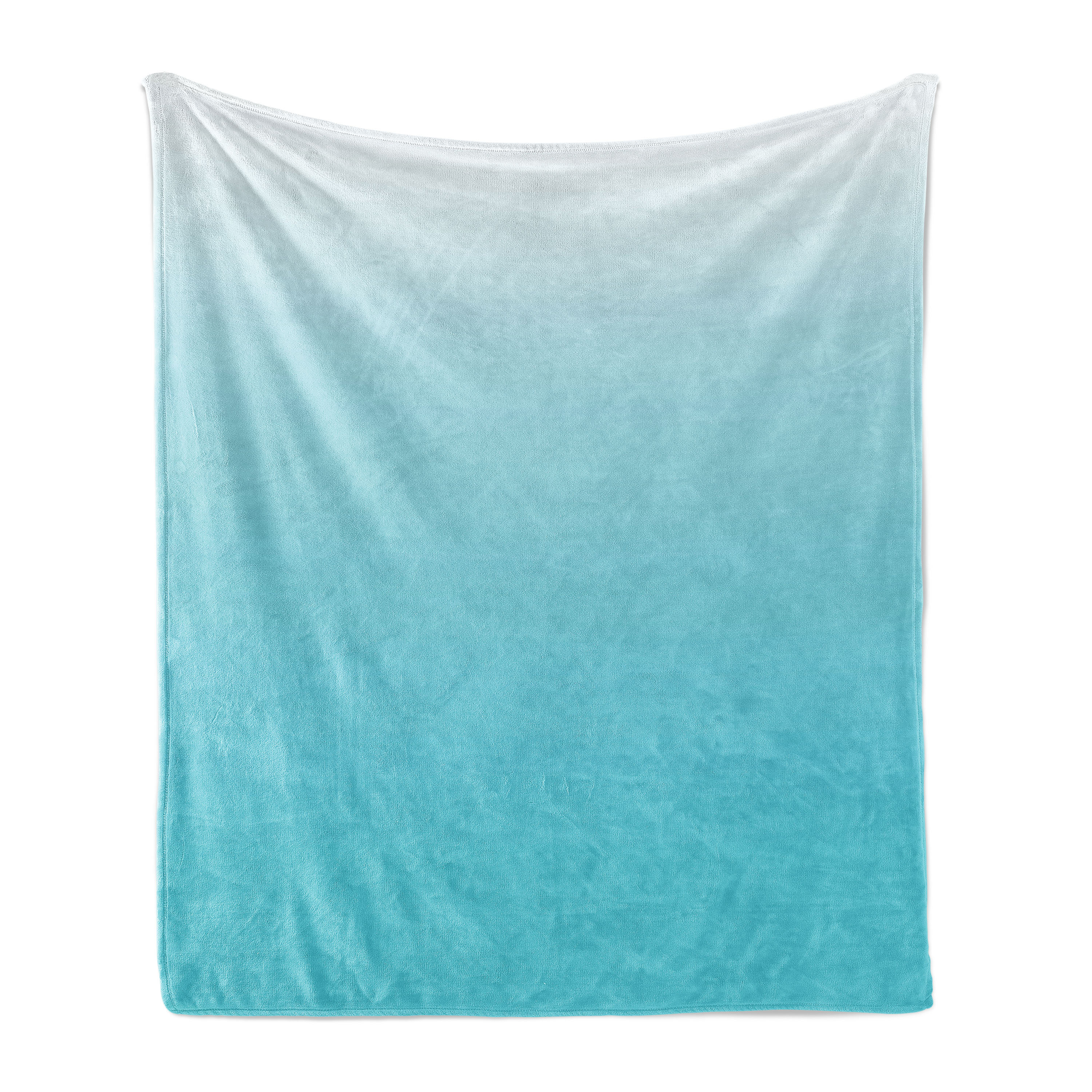 Ambesonne Ombre Fleece Throw Blanket Maldive Ocean Art | Wayfair