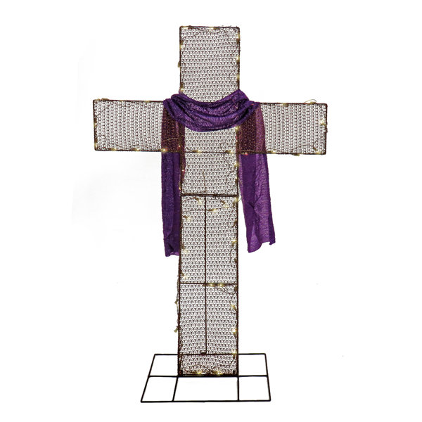 Lighted-window-cross | Wayfair