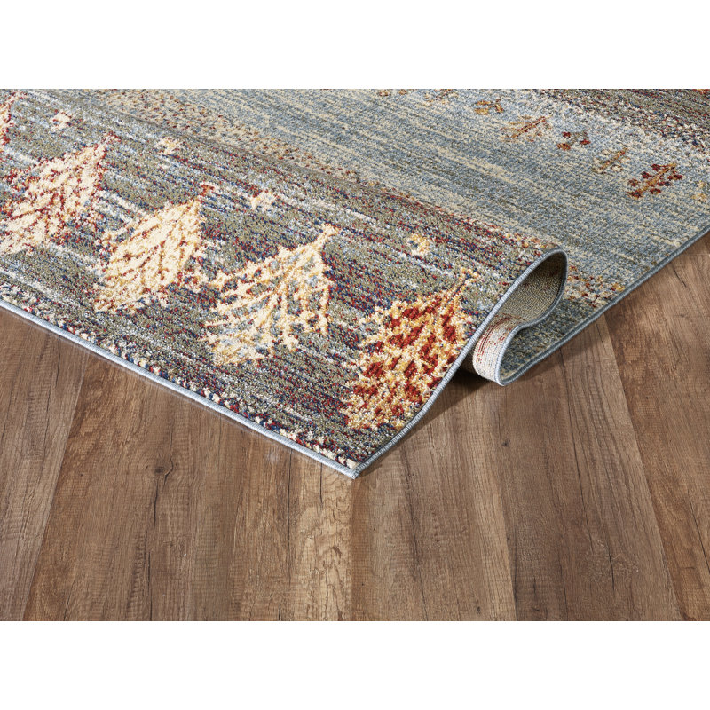 Union Rustic Alizette Southwestern Green/Blue/Brown Area Rug & Reviews ...