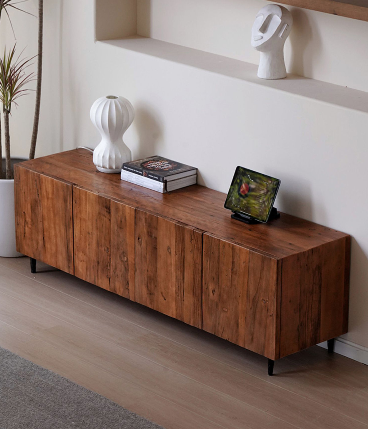 Feel High Pillows Solid Wood 62.99'' W Storage Credenza | Wayfair
