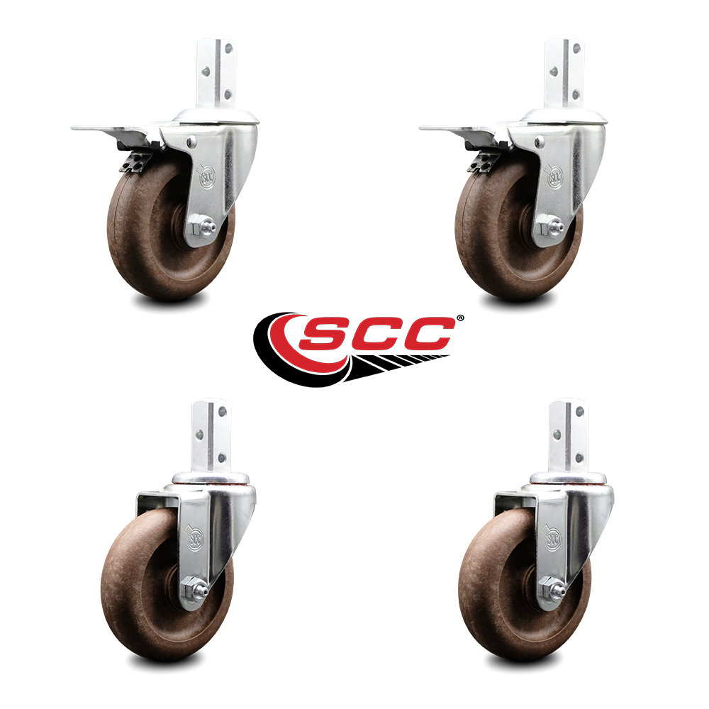 Service Caster Stem Caster Set | Wayfair