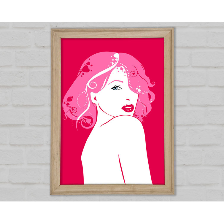 Canora Grey Shocking Pink Female - Single Picture Frame Art Prints ...