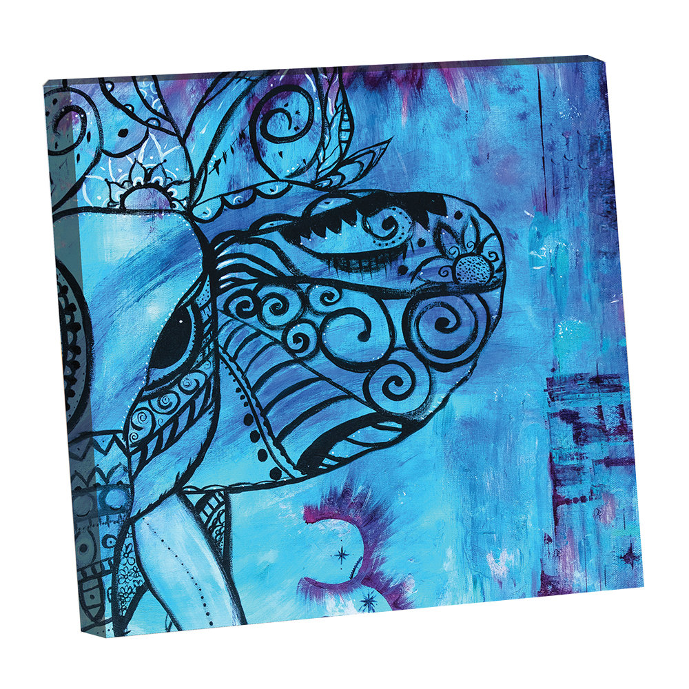 Bungalow Rose Sunset On Ganesh Abstract Design By Artist Sarah Wahl ...