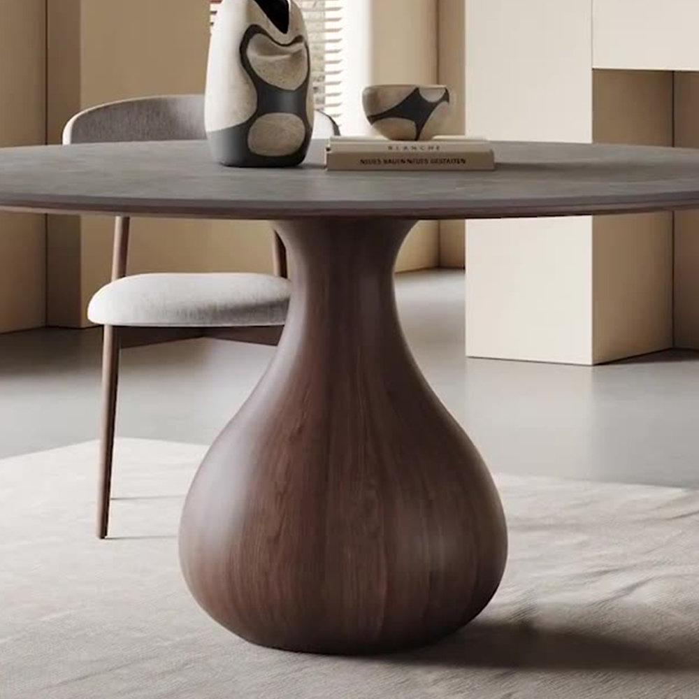LABAORRY Minimalist modern home round dining table sets | Wayfair