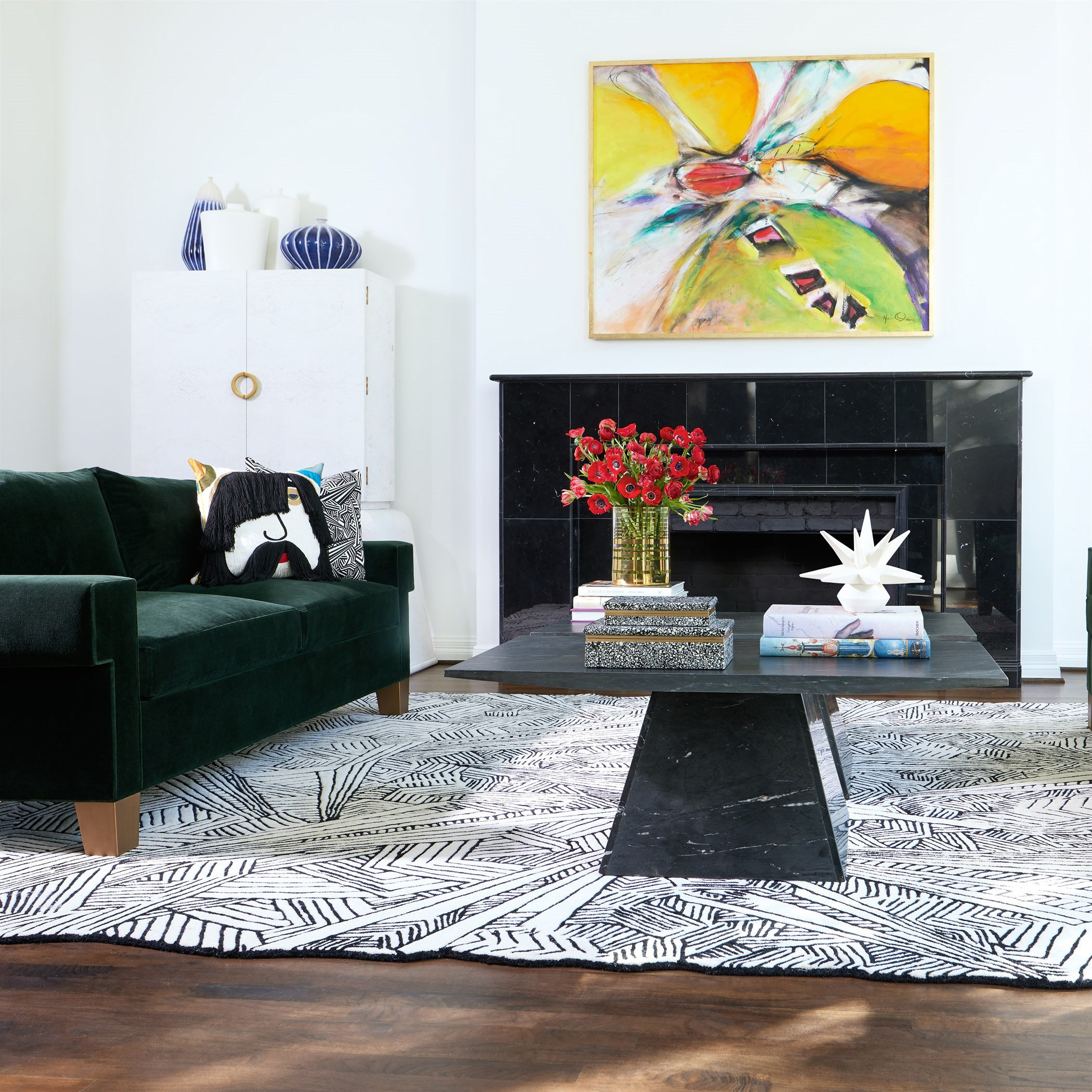 Ashley Childers Baxter Bar Cabinet-White | Perigold