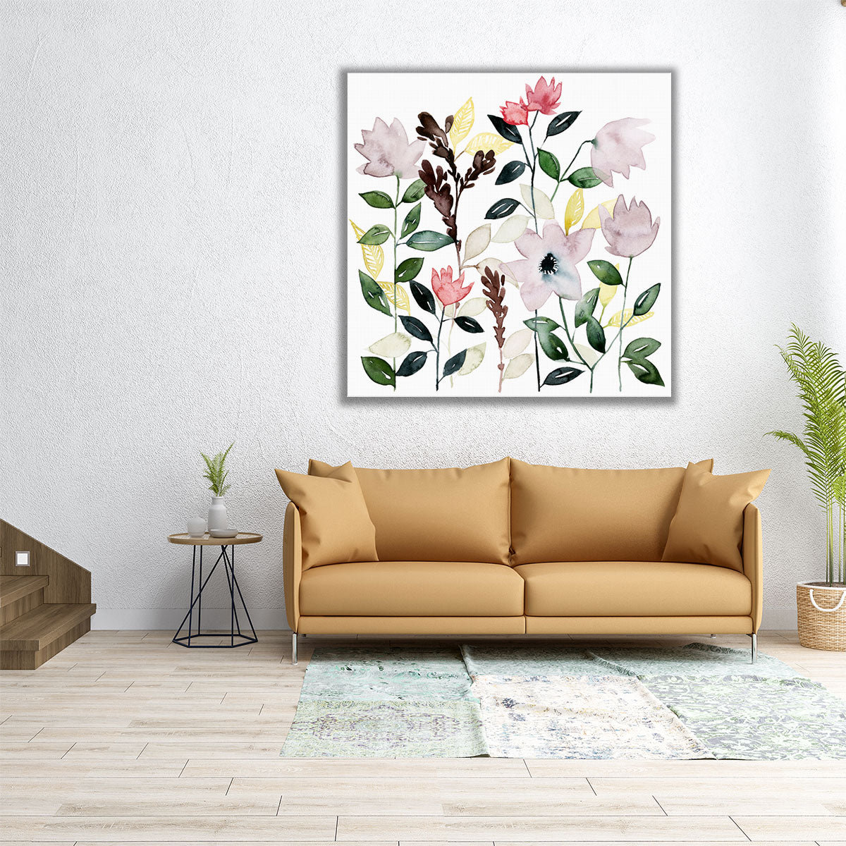 Lark Manor Garland Tide I - Canvas Print Wall Art - Wayfair Canada