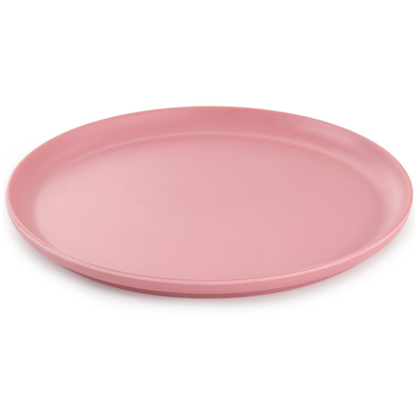 Gibson Home Canyon Crest 12 Piece Round Melamine Dinnerware Set In Pink ...
