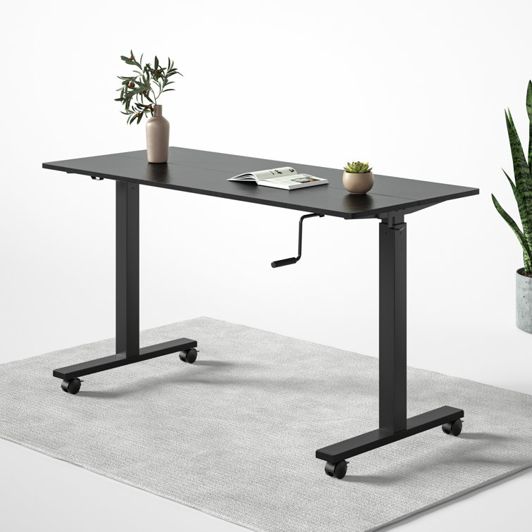 Latitude Run® Adjustable Metal Base Standing Desk & Reviews | Wayfair