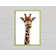 Brayden Studio Goofy Giraffe - Single Picture Frame Print | Wayfair.co.uk